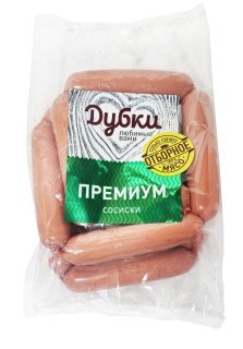 Сосиски Премиум ТМ Дубки